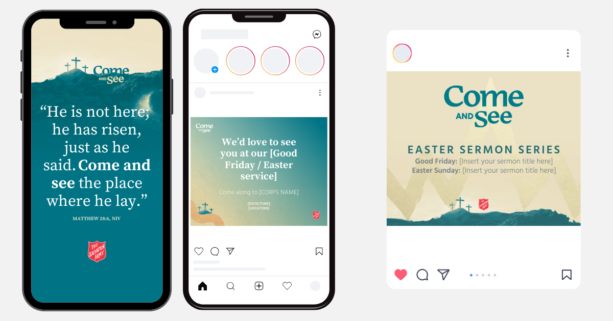 Easter: Come and See | mySalvos