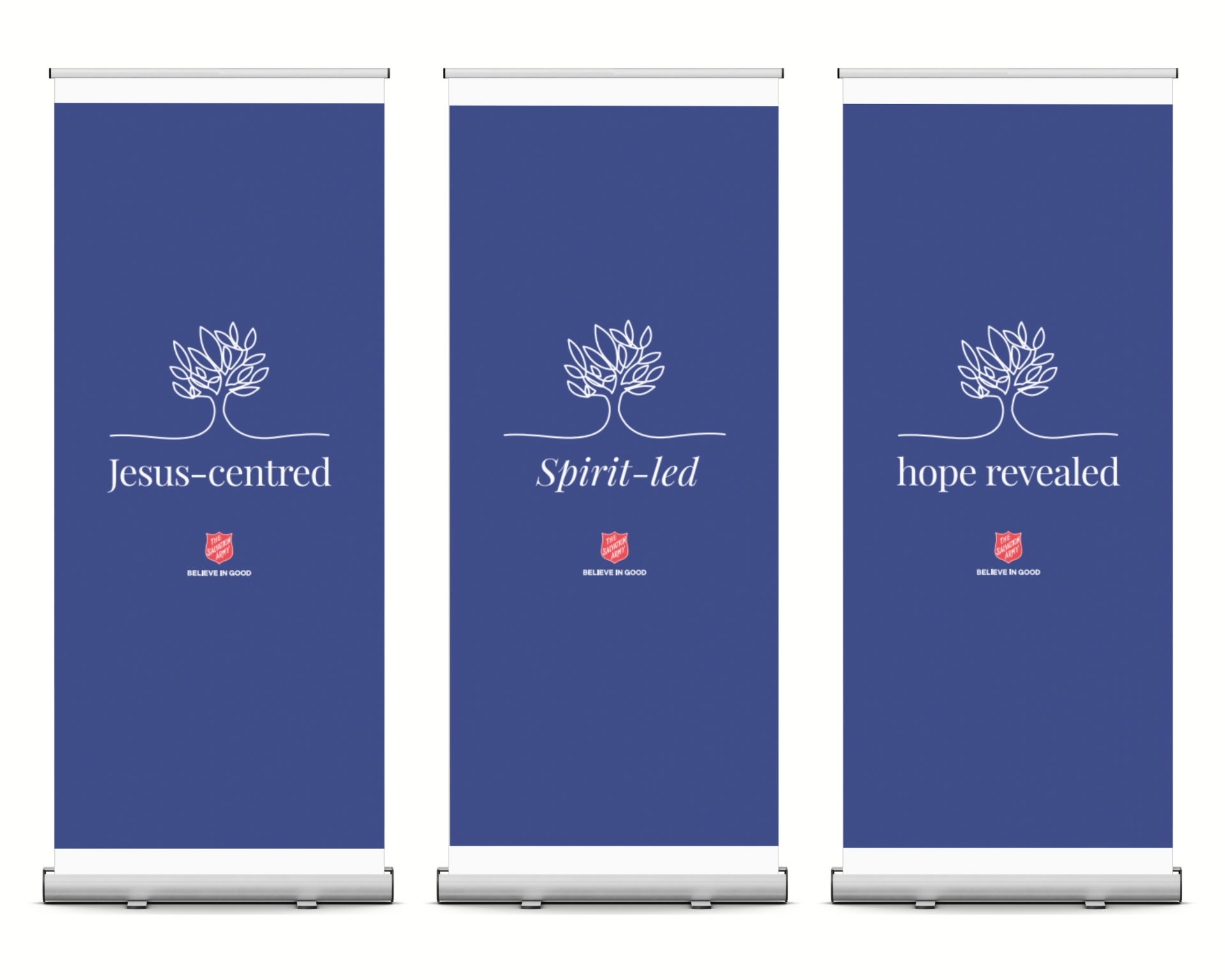 Jesus Centred | Pull Up Banners x 3 individual | mySalvos