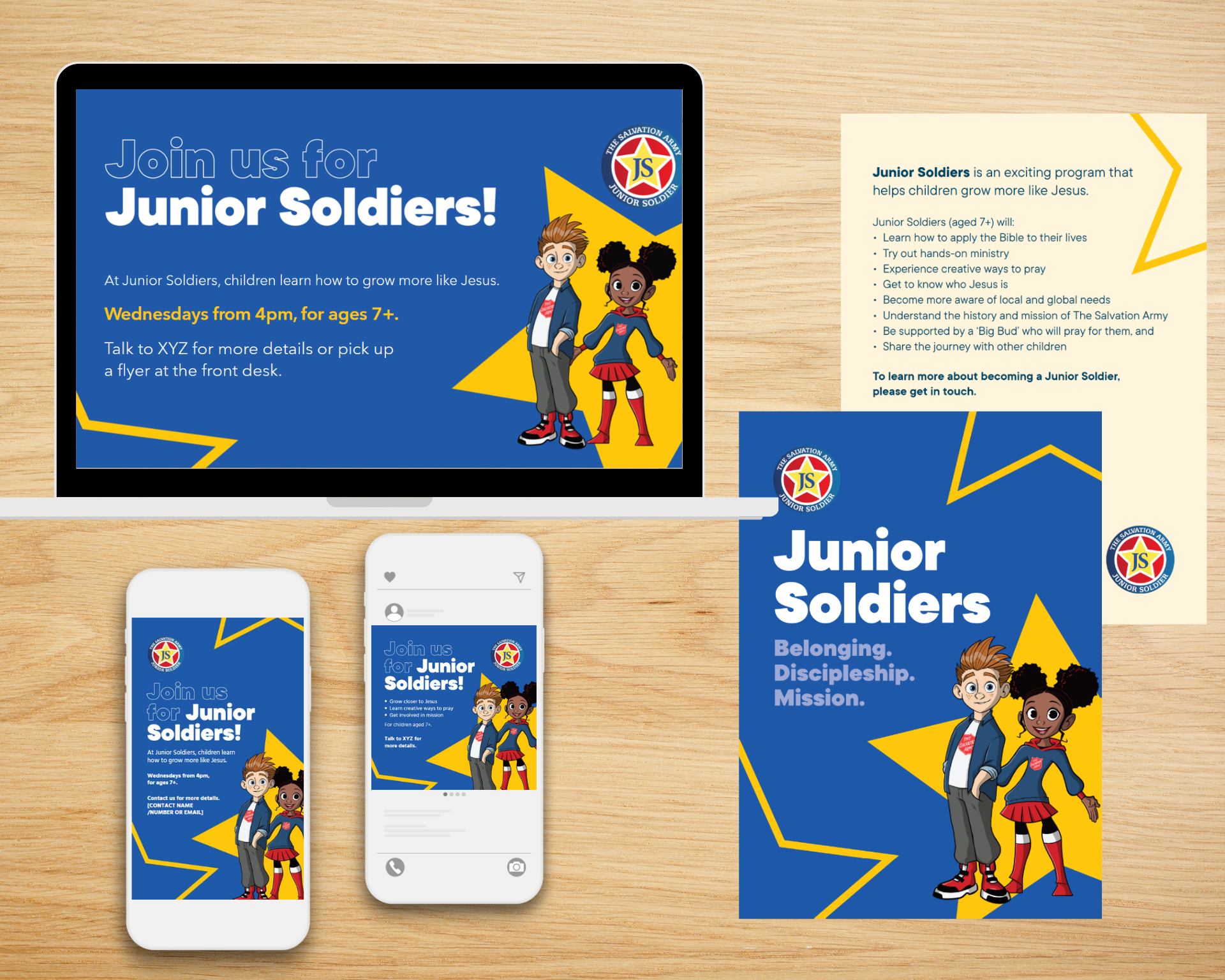 Junior Soldier Promotional Resources | mySalvos
