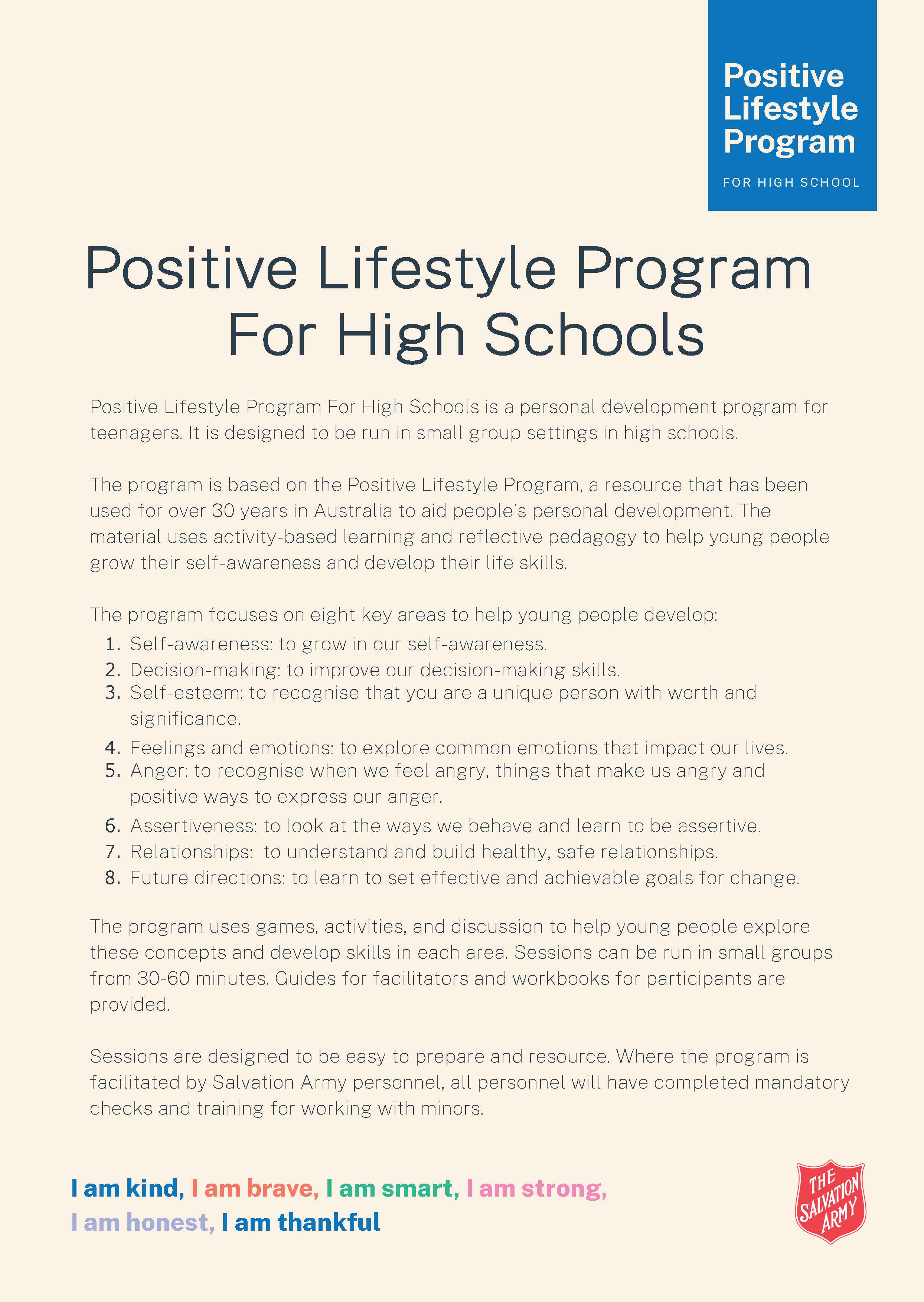 PLP Resources for High School | mySalvos