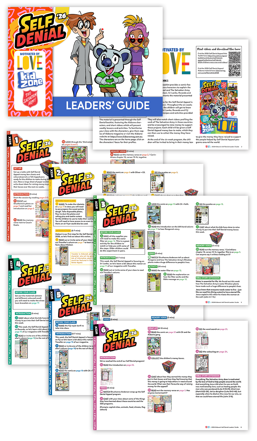Self Denial Appeal Kids Leaders' Guide | mySalvos