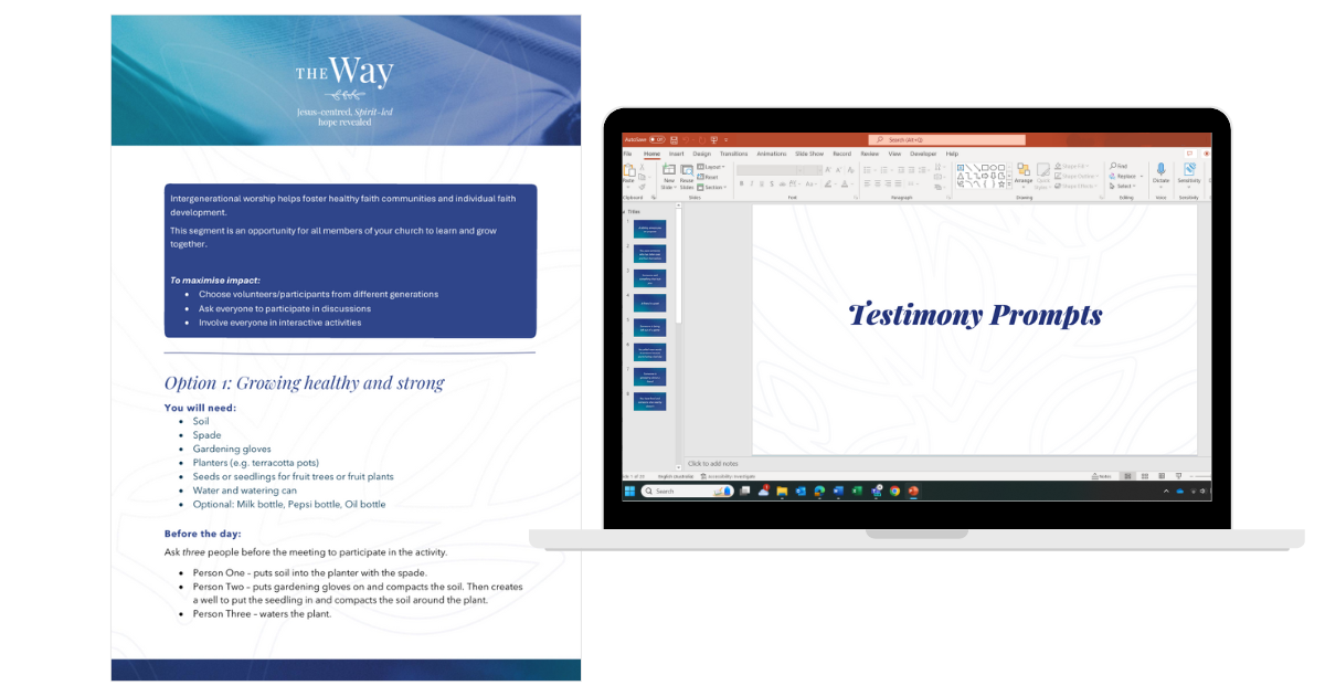 The Way | Jesus-centred, Spirit-led, hope revealed - Sermon series ...