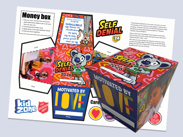 Self Denial Appeal Kids Money Box | mySalvos