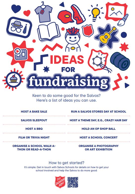 Poster - School Fundraising Ideas | mySalvos
